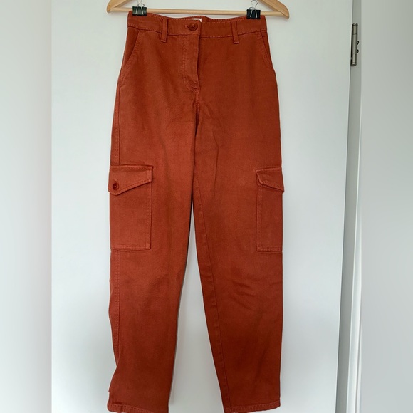Wilfred | Pants & Jumpsuits | Wilfred Rust Cargo Pants | Poshmark